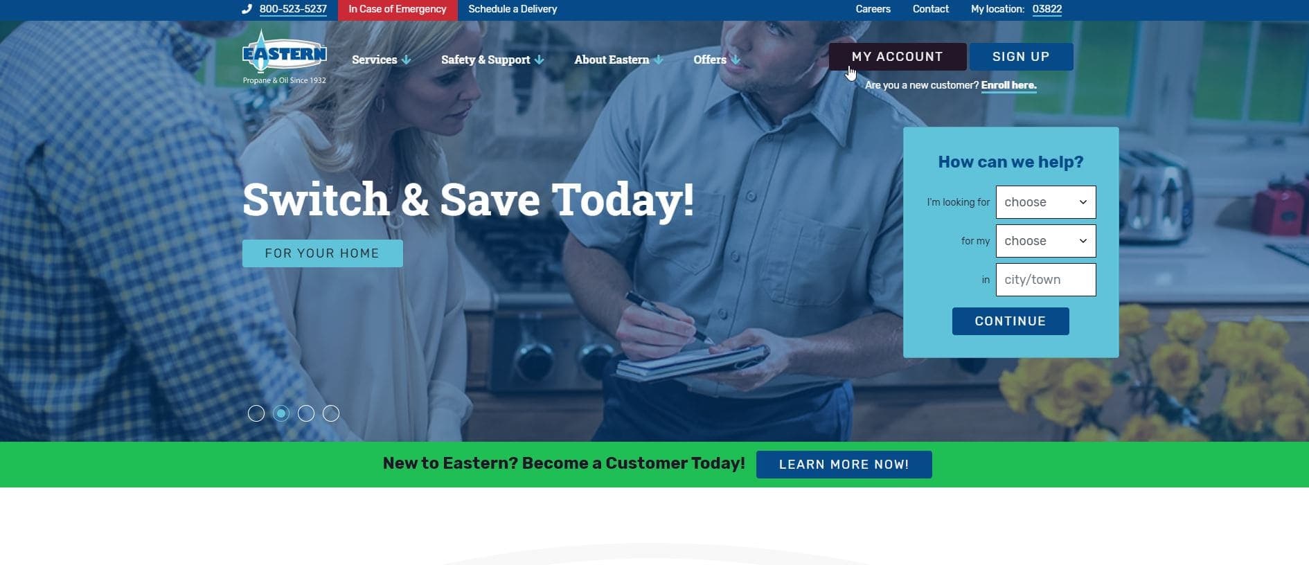 Accessing Our Online Customer Portal - Eastern Propane & Oil