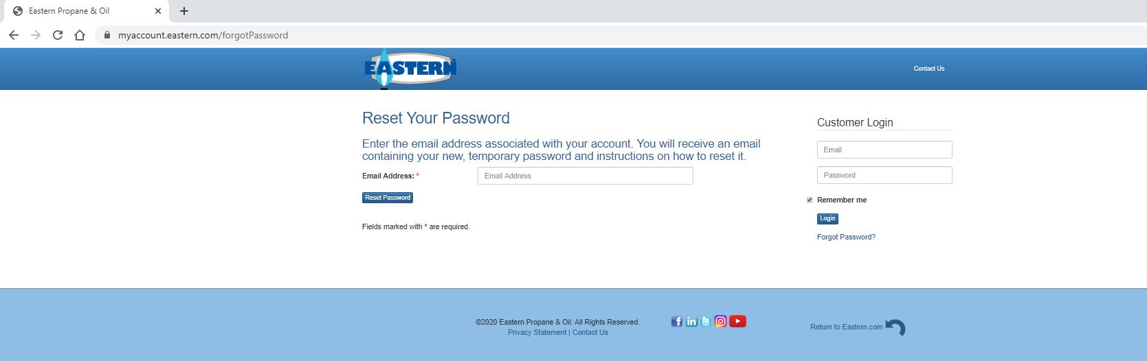 Accessing Our Online Customer Portal - Eastern Propane & Oil