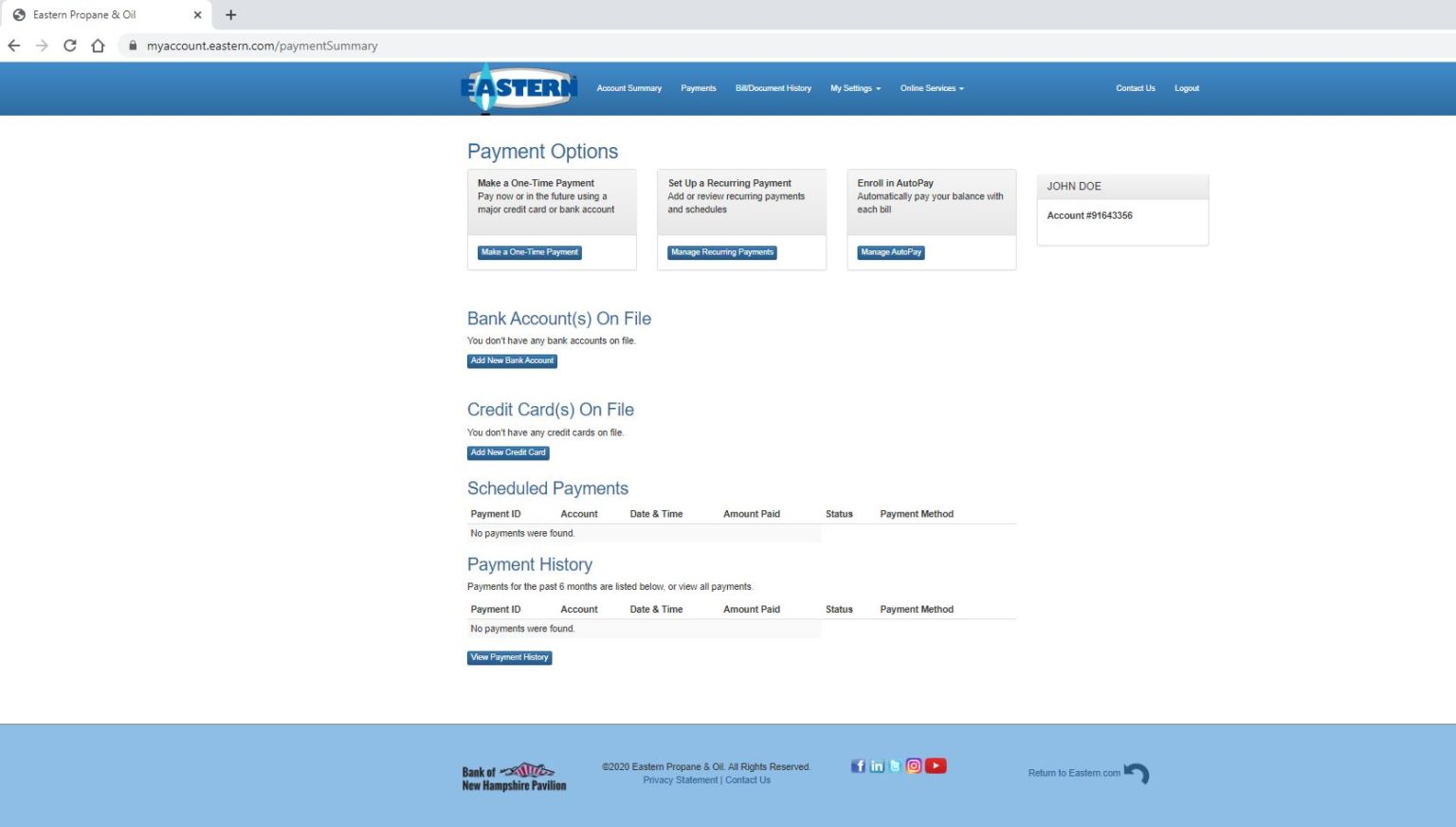 Wondering how to pay your bill online? - Eastern Propane & Oil