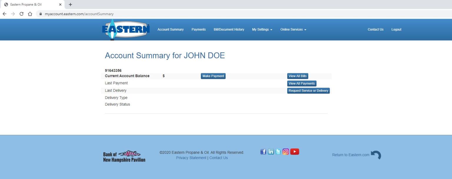 Accessing Our Online Customer Portal - Eastern Propane & Oil