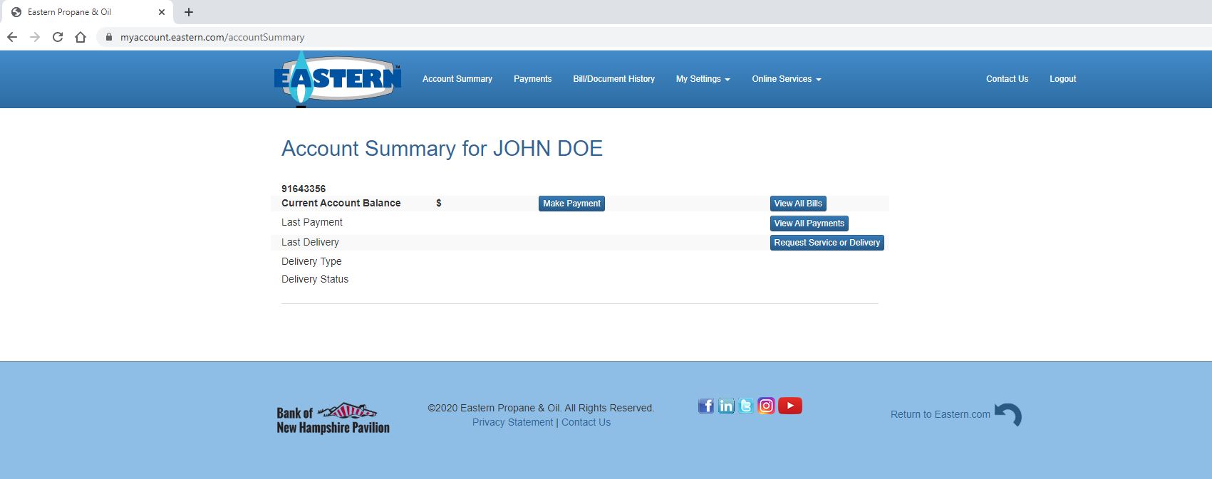 Wondering how to pay your bill online? - Eastern Propane & Oil